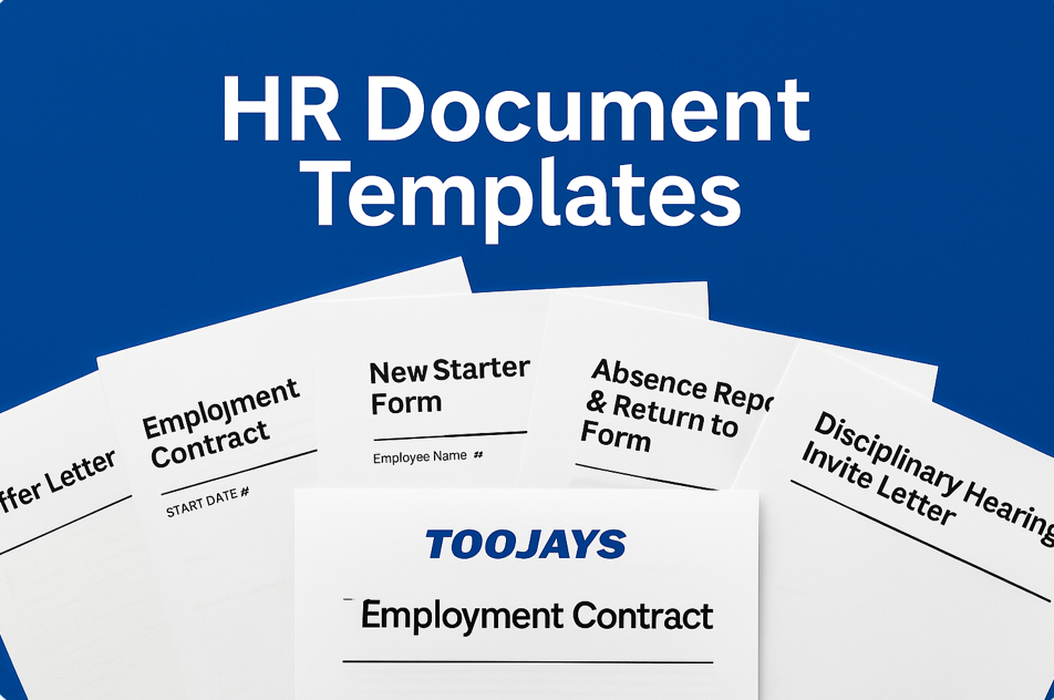 Complete HR Document Templates Pack – Editable Word Format – TOOJAYS ...