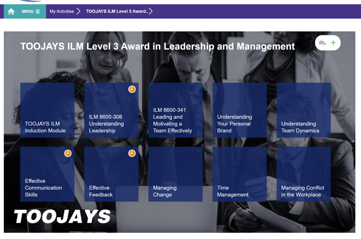 ILM Leadership and Management Level 3 Award – TOOJAYS Training & HR ...